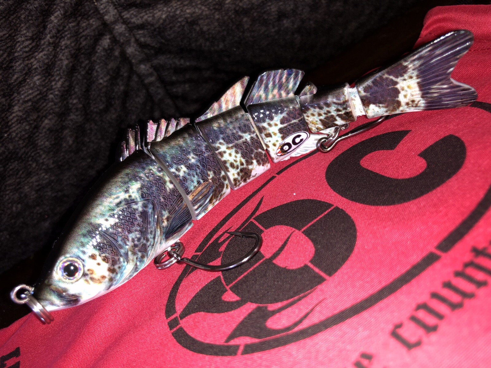 6 in. Baby Ling Cod, Cunner, Tautog Swim bait. Incredible Action. SLAY ...