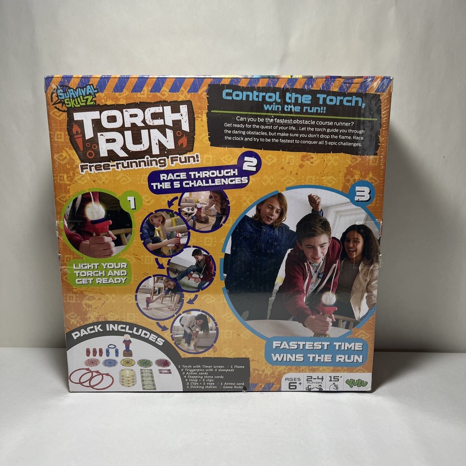 Survival Skillz Torch Run Free-running Fun! 5 Obstacle Course ...