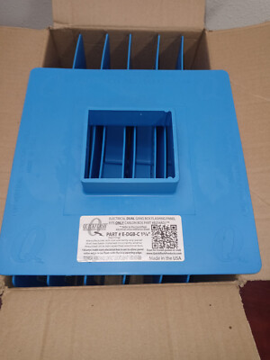 CASE OF 24 Quickflash Electrical Flashing Panels 4 Weatherproofing E ...