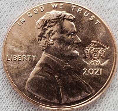 2021 President Funny Donald Trump MAGA Lincoln 1C Penny Counterstamp ...