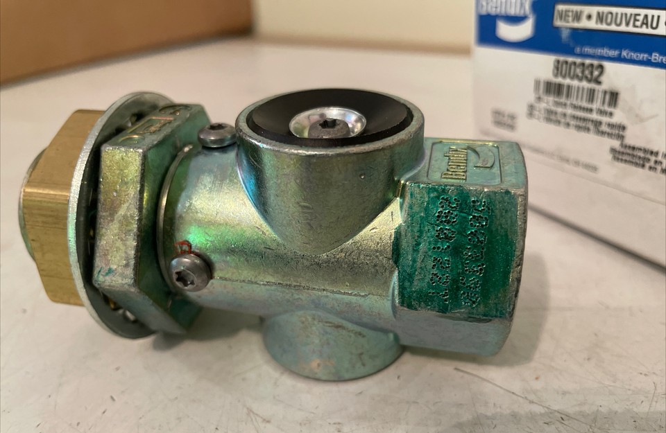 GENUINE BENDIX 800332 QR-L QUICK RELEASE VALVE NEW OEM | eBay