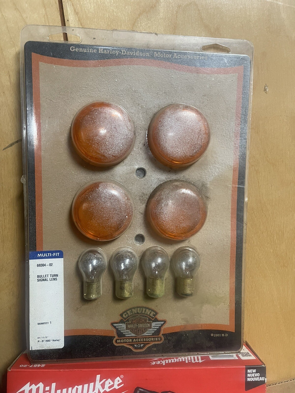 HARLEY DAVIDSON MULTI-FIT BULLET TURN SIGNAL LENS KIT # HD 69304-02 | eBay