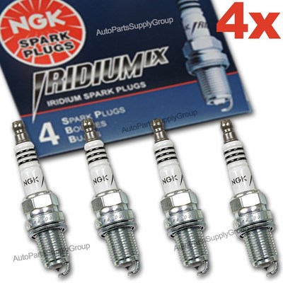 4 x Genuine NGK Iridium IX Spark Plugs Set LFR5AIX11 Power & Mileage ...