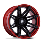 22 Inch Black Red Wheel Rim Fuel Forged Brawl 22x12 8x6.5 Lug Chevy GMC ...