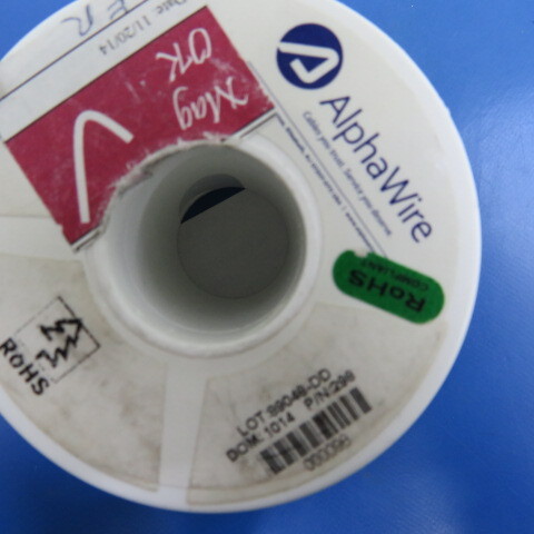 ALPHAWIRE 298 Qty of 75 per Lot 22 AWG Bus Bar Wire Solid None (Non ...