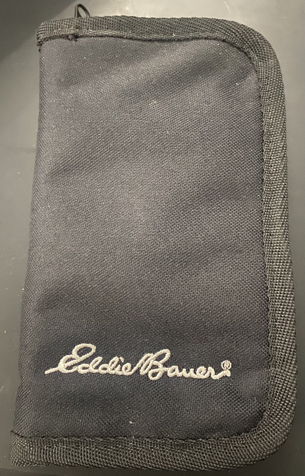 New Eddie Bauer Zippered Padded Travel Case Shaving Manicure Cosmetic ...