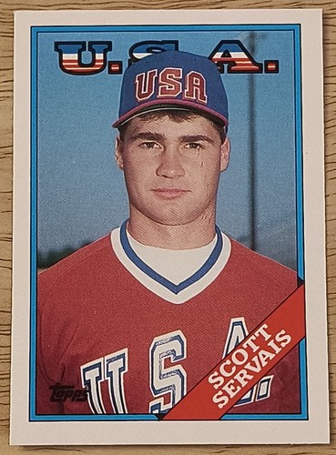 1988 Topps Traded Box Set Scott Servais #106T Rookie RC | eBay