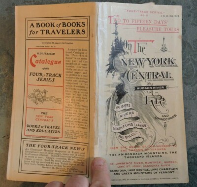 Rare 1904 NYCRR New York Central Railroad Hudson River 86-page Brochure ...