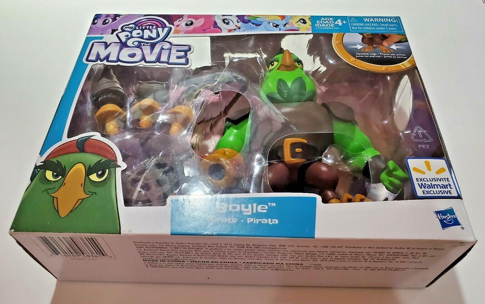 My Little Pony the Movie Pirate Parrot Boyle w/ Accessories Walmart ...
