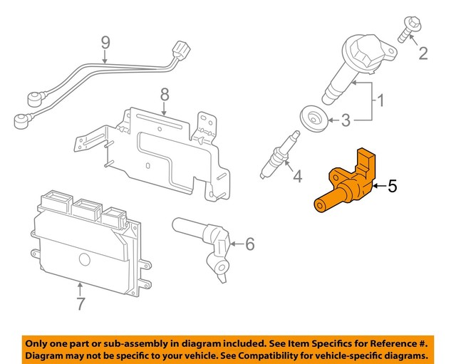 Ford Oem-engine Camshaft Cam Position Sensor AT4Z6B288A for sale online ...