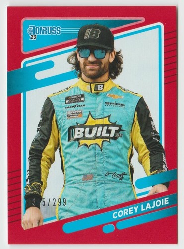2022 Donruss NASCAR Red #116 Corey LaJoie /299 | eBay