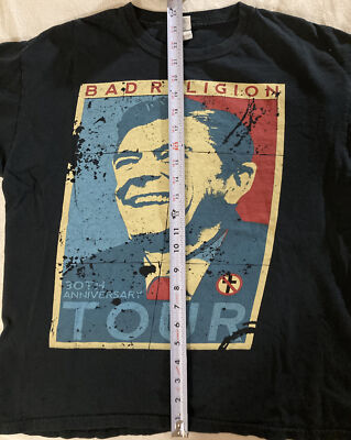 Bad Religion Shirt Original 30th Anniversary Tour 2010 Size L (fits ...