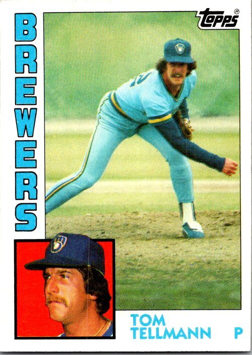 1984 Topps #476 Tom Tellmann | eBay