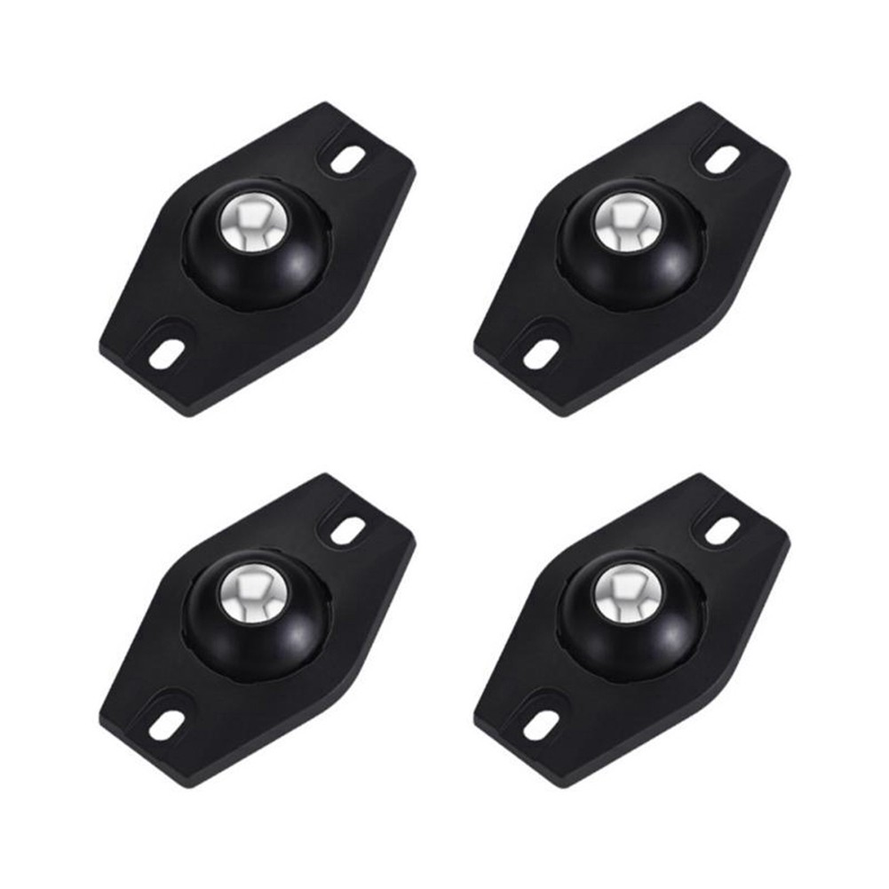 4pcs Self Adhesive Type Mute Ball Universal Wheel Furniture Casters ...