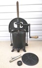 VINTAGE CHOP-RITE MFG CAST IRON SAUSAGE STUFFER WINE PRESS 2092 CHOP ...