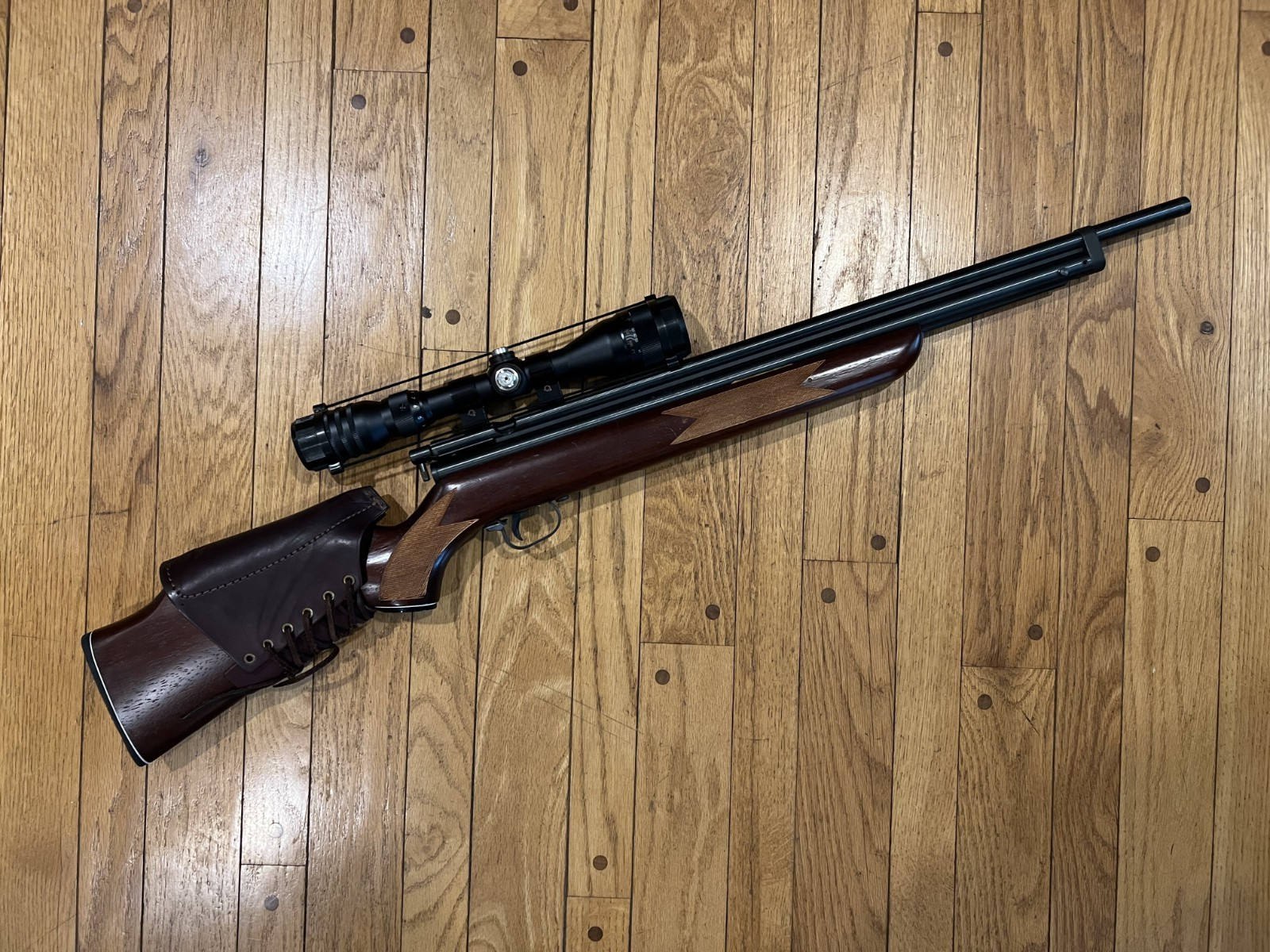 Sharp Ace Pump Air Rifle .177 4.5 Excellent with Kassnar Scope and Soft ...