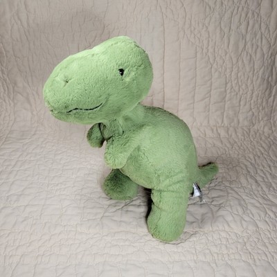 Jellycat Fossilly T-Rex Plush Green Dinosaur Tyrannosaurus 10.5 ...