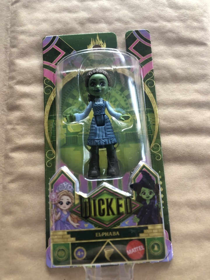 2 Small 3 Inch Disney Wicked Toy Doll Figures Glinda & Elphaba | eBay UK