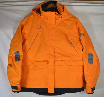Helly Hansen Seabourn Women's Full Zip Jacket Polar Shield Parka Orange ...