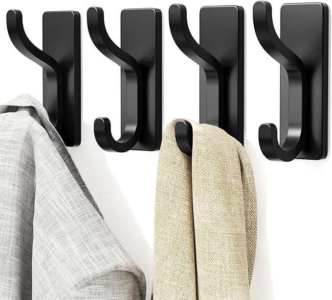 Heavy Duty Stick Self Adhesive Hooks for Hanging/Hold 6kg-Waterproof ...