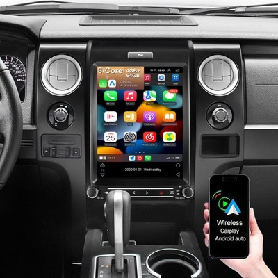 4+64GB For 2013 2014 Ford F 150 Android 15 Car Stereo Radio CarPlay GPS ...