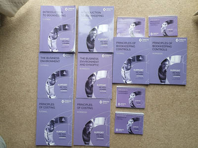 AAT Level 2 Osborne Books Full Collection Tutorial Workbooks Revision ...