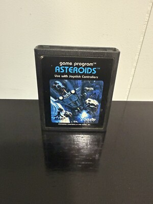 Asteroids (Atari 2600) Game Cartridge, Original Label Vintage 1981 | eBay