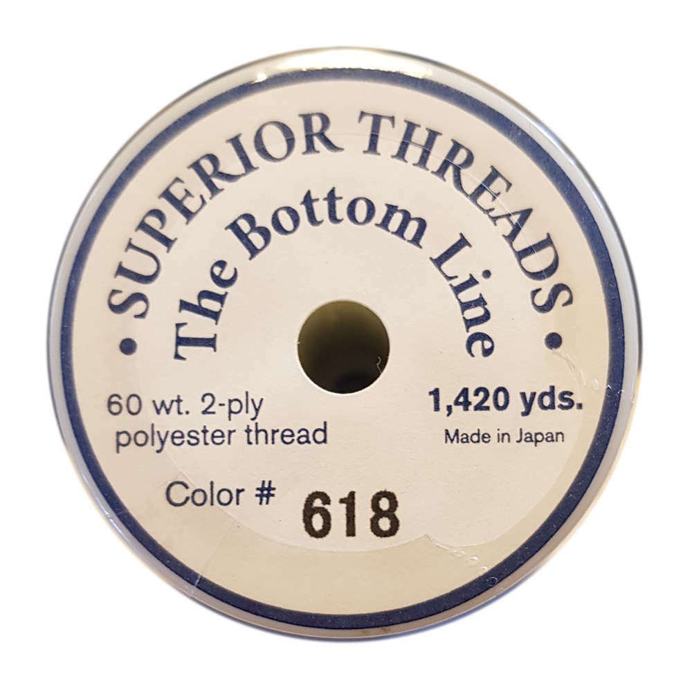 Bottom Line Superior Threads 60 Weight MEDIUM BROWN #618 1300m Made in ...