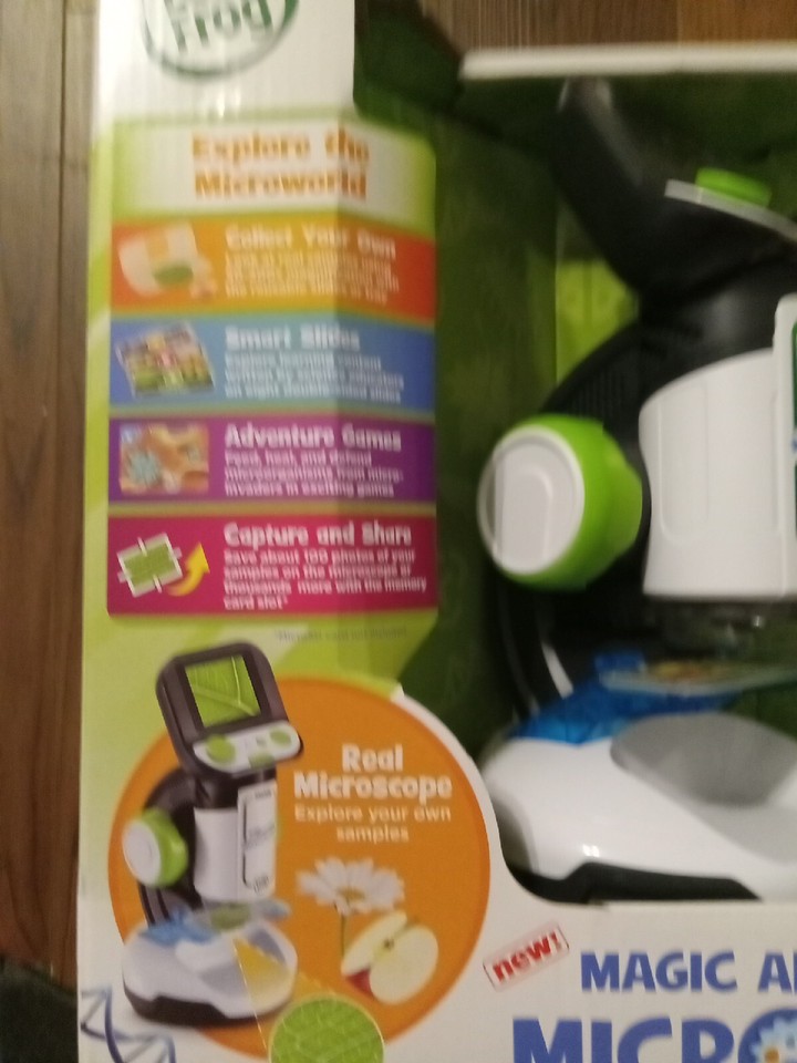 LeapFrog Magic Adventures Microscope with slides BBC videos and images ...