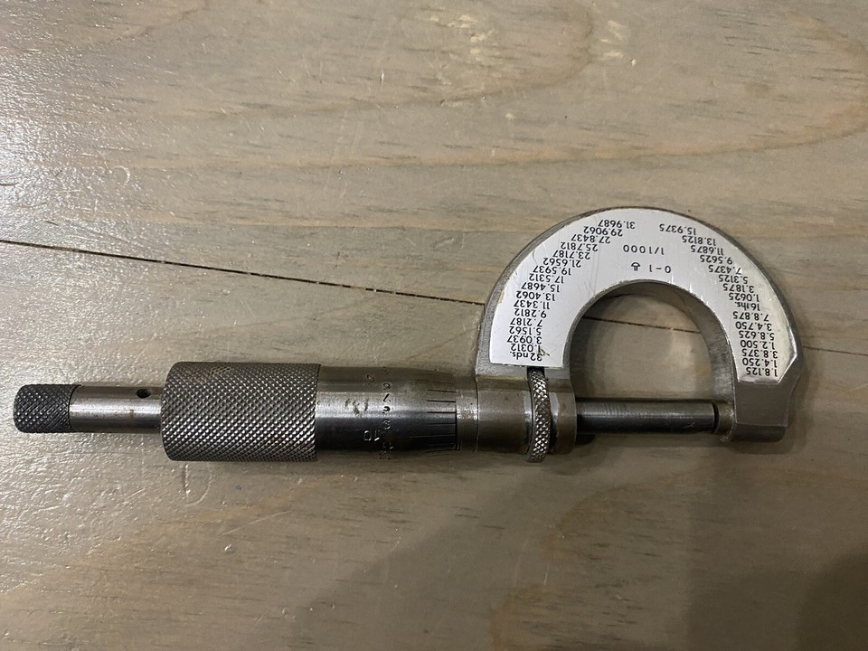 Vintage 0-1" 1/1000 Inside Micrometer NOS - Made in Germany | eBay