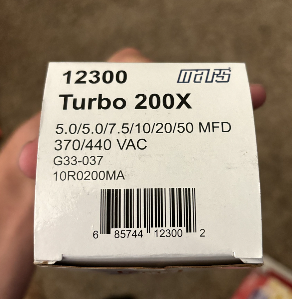 AMRAD HVAC AIR CONDITIONER CAPACITOR MARS 12300 TURBO 200X | eBay