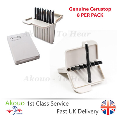 Genuine Cerustop Wax Guard Wax Filter Phonak Unitron Resound Widex - 8 ...