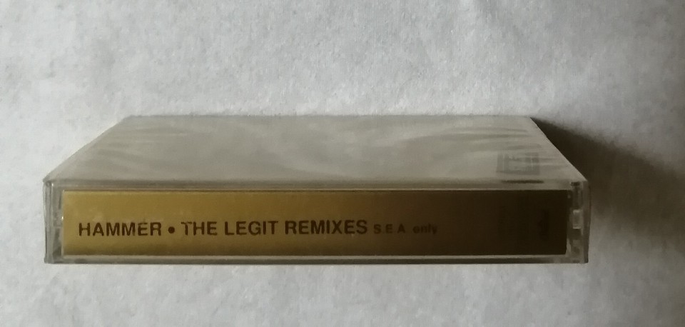 MC Hammer The Legit Remixes S.E.A. Only Rare Malaysia Cassette Brand ...