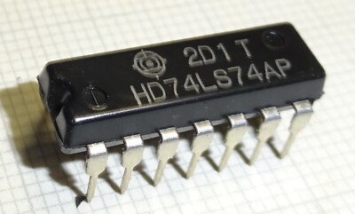 2x IC HD74LS74AP • HD74LS74 • NEU • Versand aus Deutschland 105-02-34-C ...