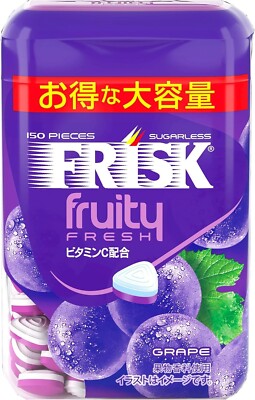 Frisk Fruity Fresh Grape Bottle type 105g from Japan Kracie foods | eBay