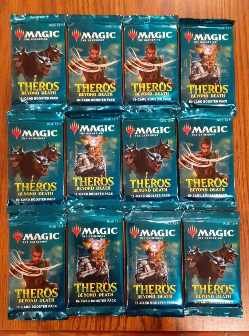 Theros Beyond Death 12 Draft Booster Packs Lot Sealed Magic The ...