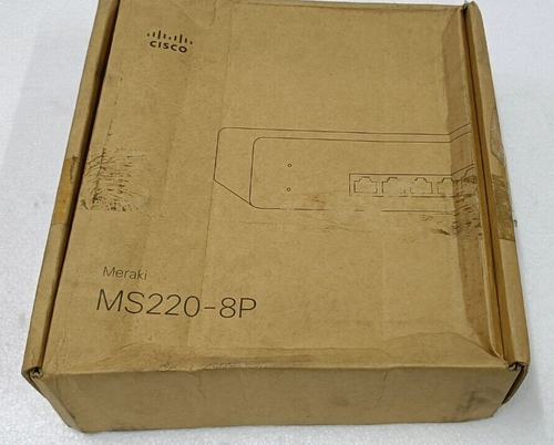 Cisco MerakI (MS220-8P-HW) 8-Ports Desktop Ethernet Switch for sale ...