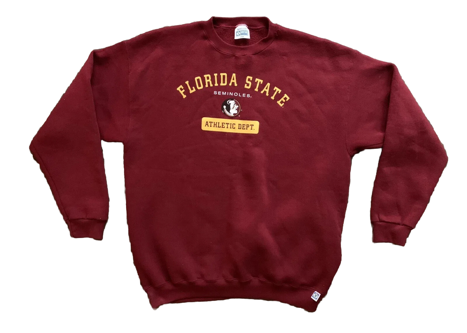Vtg Discus Athletic FSU Seminoles Sweatshirt USA Mens Large Red ...