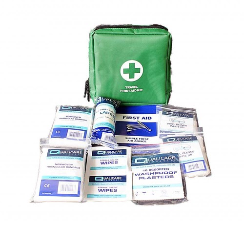 Qualicare HSE Compliant Green First Aid Kit OR Refill, 1-10, 11-20 or ...
