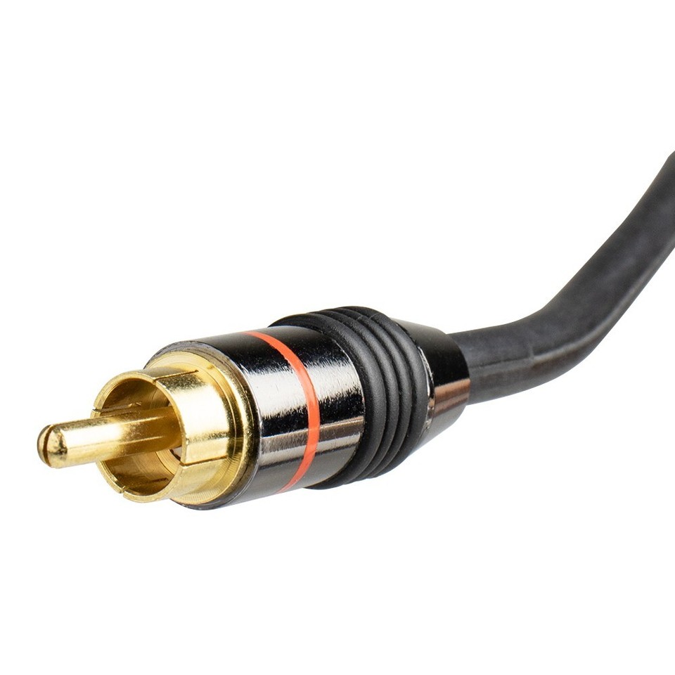 Skywalker 6' Dual Digital RCA Audio Cable for DVD, HDTV, DirecTV (Black ...