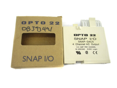 OPTO 22 SNAP-OAC5 12-250VAC 3/4A NSMP | eBay
