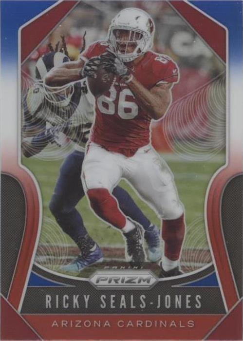 2019 Panini Prizm - Ricky Seals-Jones #233 Red White & Blue Prizm for ...