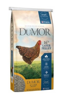 DuMOR 3006319-206 16% Layer Pelleted Chicken Feed, Calcium Fortified ...