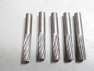 Lot of (5) SGS Diamond Cut 3/8" Carbide Router Bits Fiberglass 2-1/2 ...