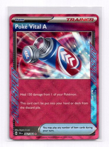 Poke Vital A 062/064 Sv: Shrouded Fable Holo -- Pokemon Near Mint | eBay