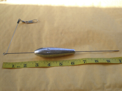 5 PCS. BOTTOM BOUNCER SINKER 10 OZ. S.S. WIRE 051X11"LEG X 4"ARM | eBay