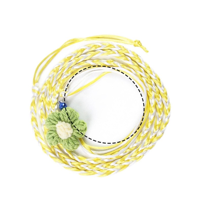Hamster Leash Harness Rope With Cute Flower Design For Outside Training ...