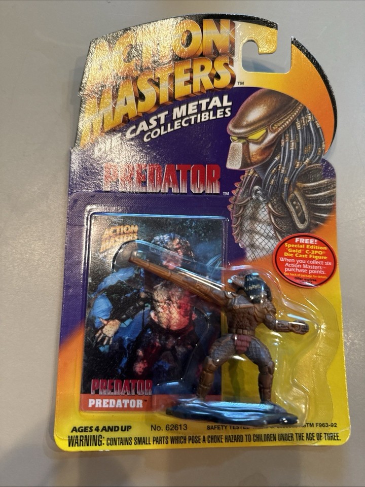 1994 Action Masters Die Cast Collectibles. Terminator 2, Predator ...
