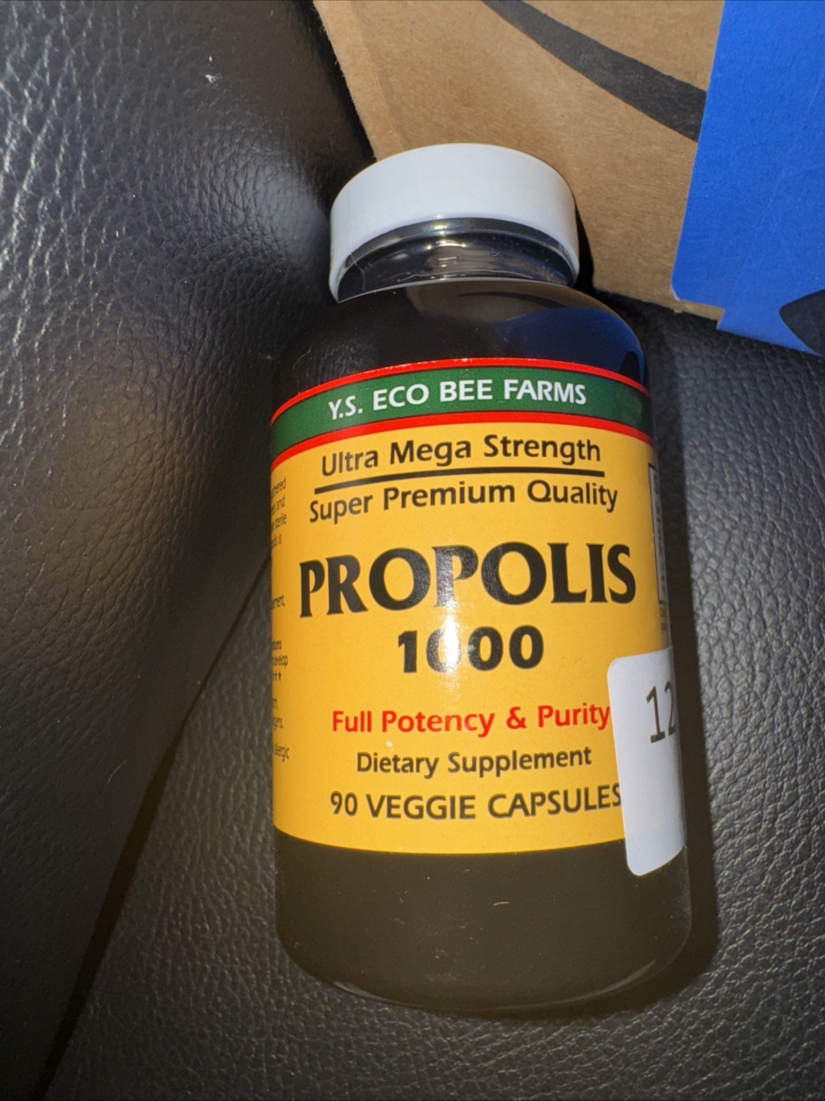 Propolis-Raw Unprocessed 1000mg Y.S. Organic Bee Farms 90 Caps, Pack of ...