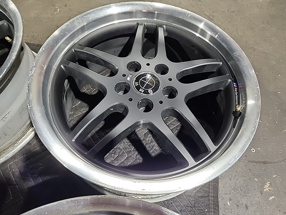 BMW E38 E34 E31 NOT OEM 5x120 M Parallel 18x9.5 18x8 Staggered Style 37 ...